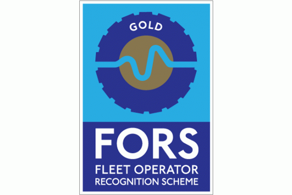 FORS Gold Fleet Operator Recognition Scheme Sticker